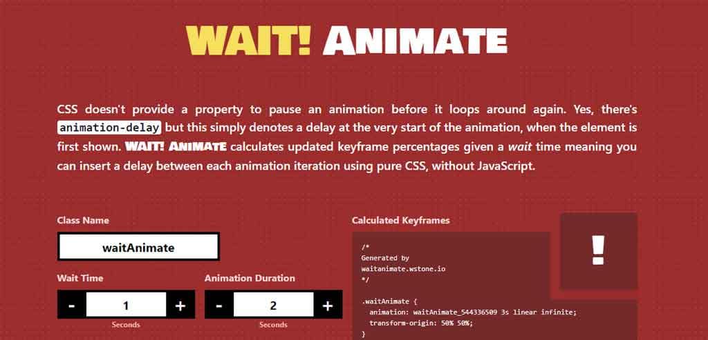 Best 15 CSS animation generator for free - Codes And Design