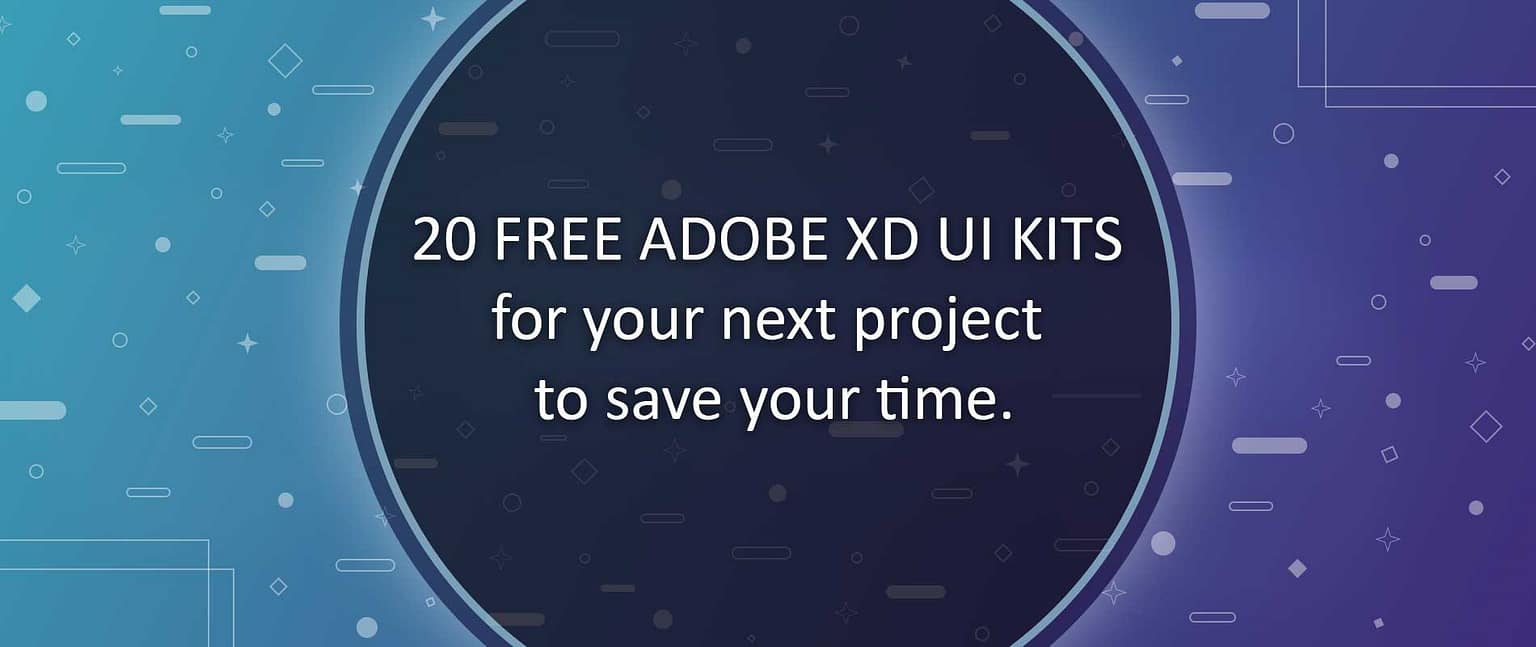 20 Free Adobe XD UI kits for your next project to save your time ...